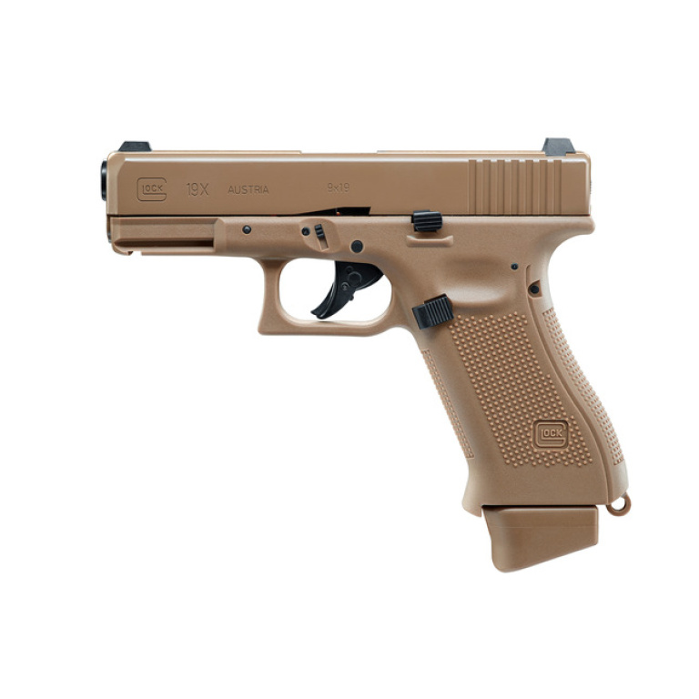 GLOCK 19X FDE | 6MM - SafetySweden.com